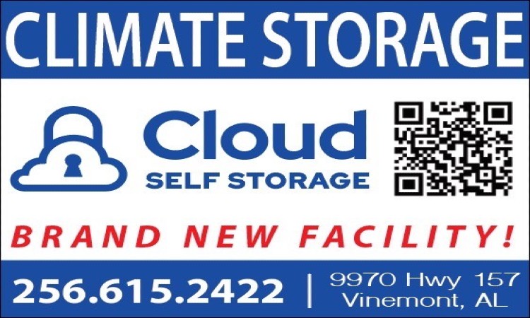 Self Storage Units in Vinemont, AL 35179 | Cloud Self Storage