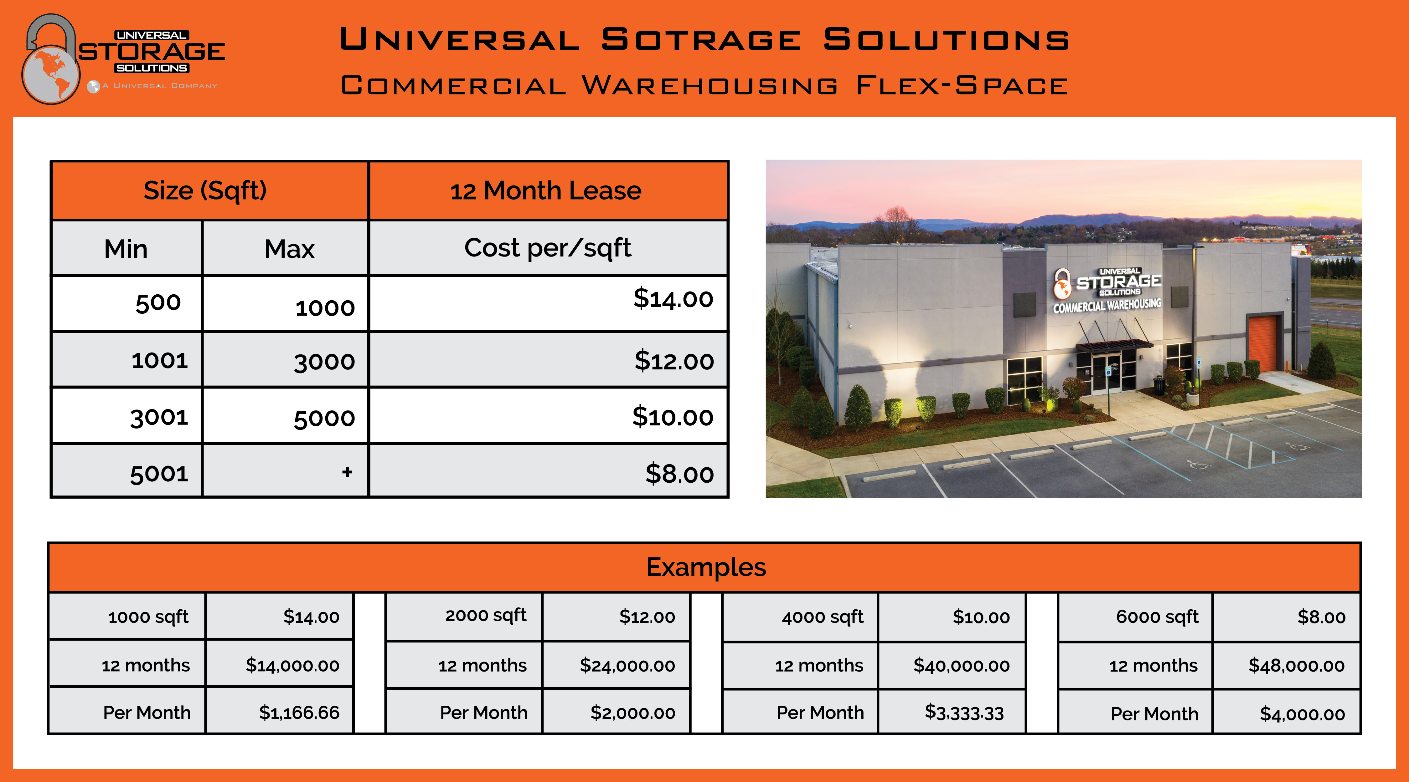 Universal Storage Warehouse | Universal Storage