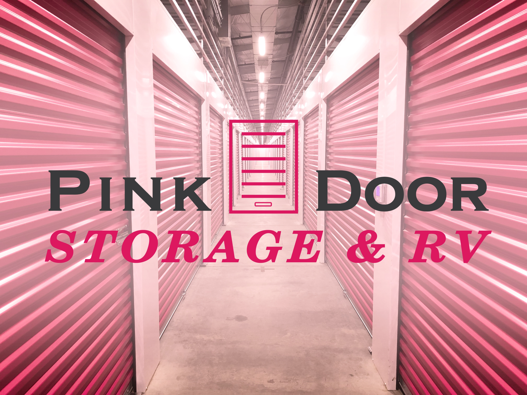 Self Storage Units & RV Parking | Pink Door Storage Clinton, UT | Pink ...