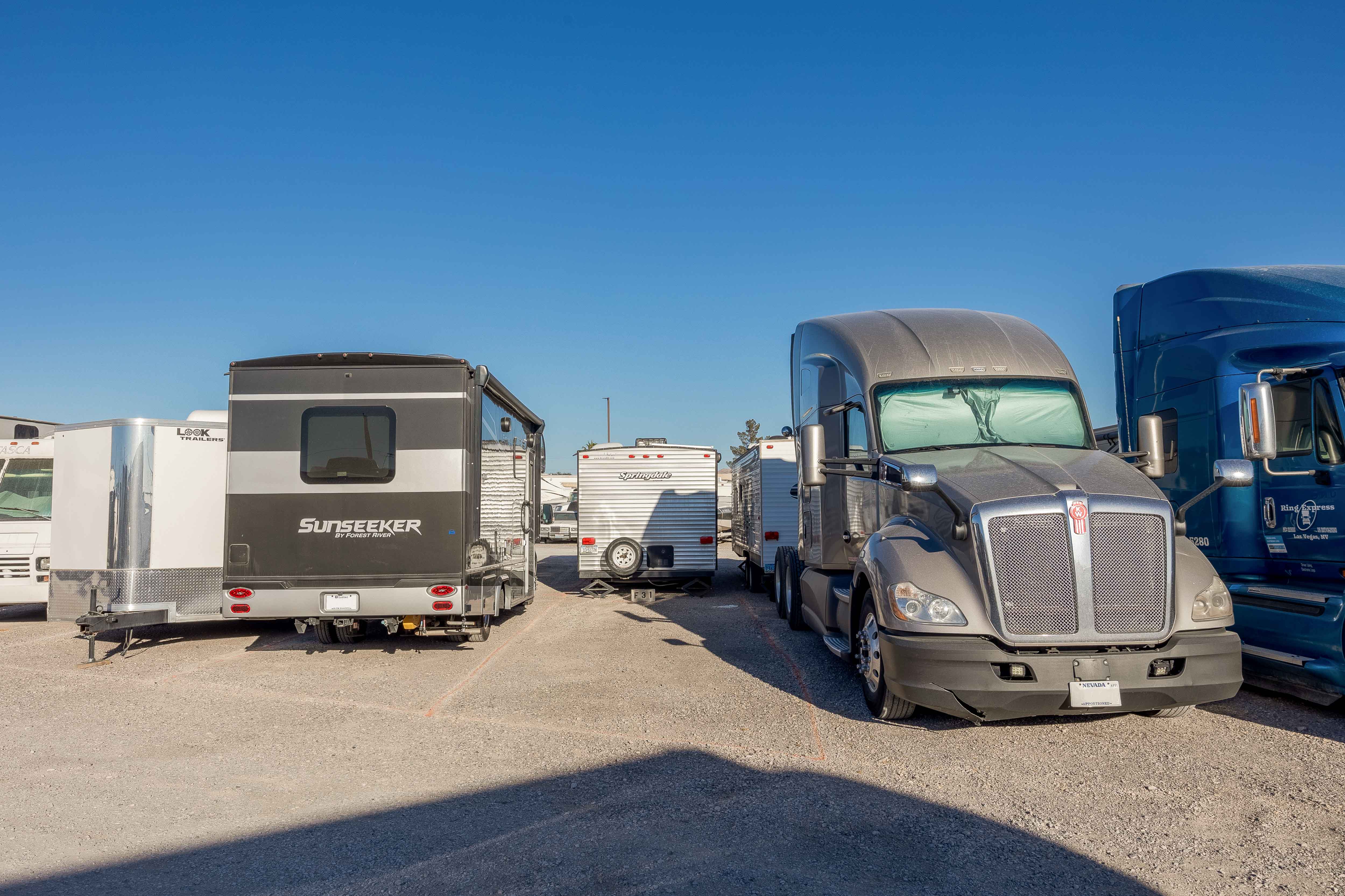 RV & Boat Storage in Las Vegas, NV | Maximum RV Storage, Lake Mead