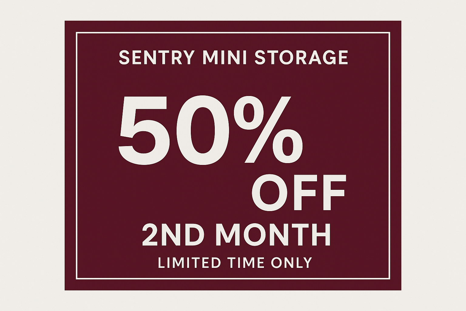 Shelton, WA Self Storage Units & Outdoor Boat/RV Parking | Sentry Mini ...