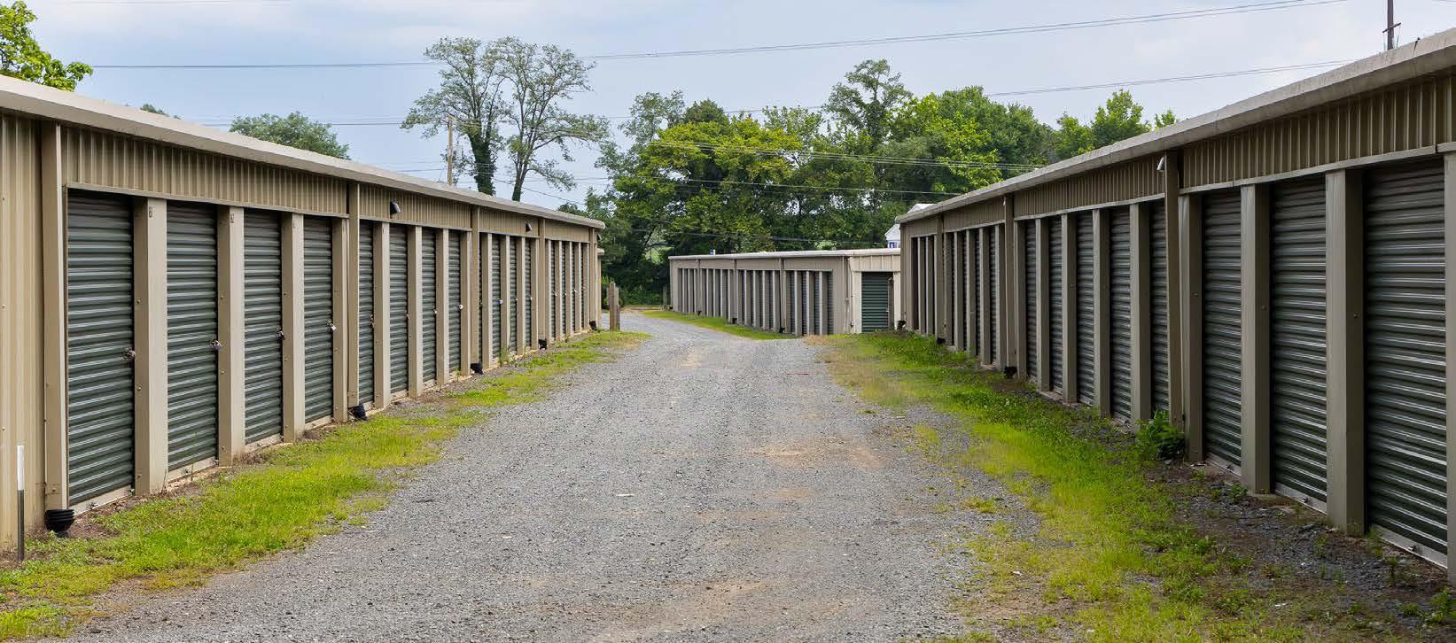 Fenced & Lighted Facility with Drive-Up Units and Tractor Trailer ...