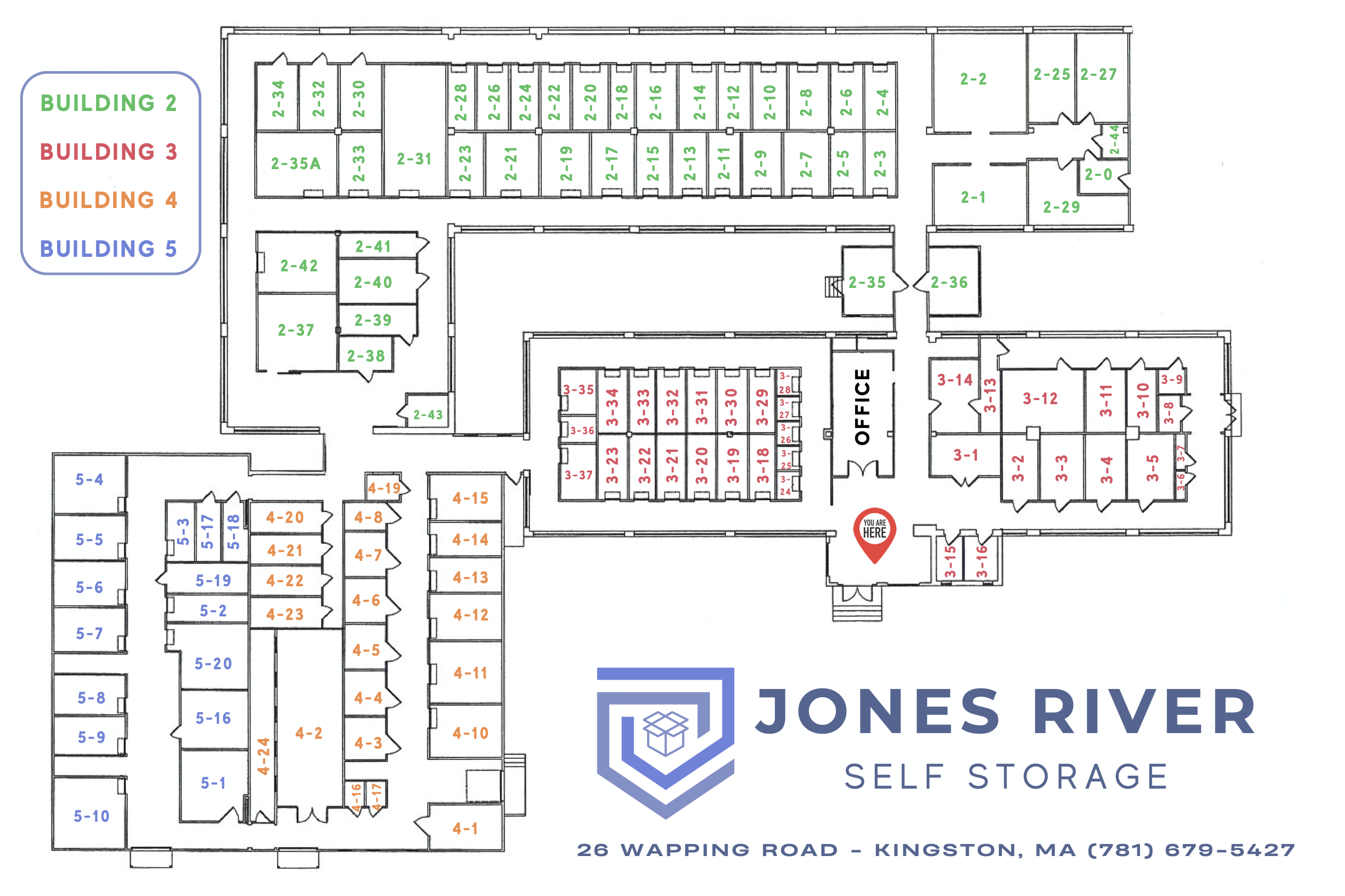 Facility Map | Jones River Storage