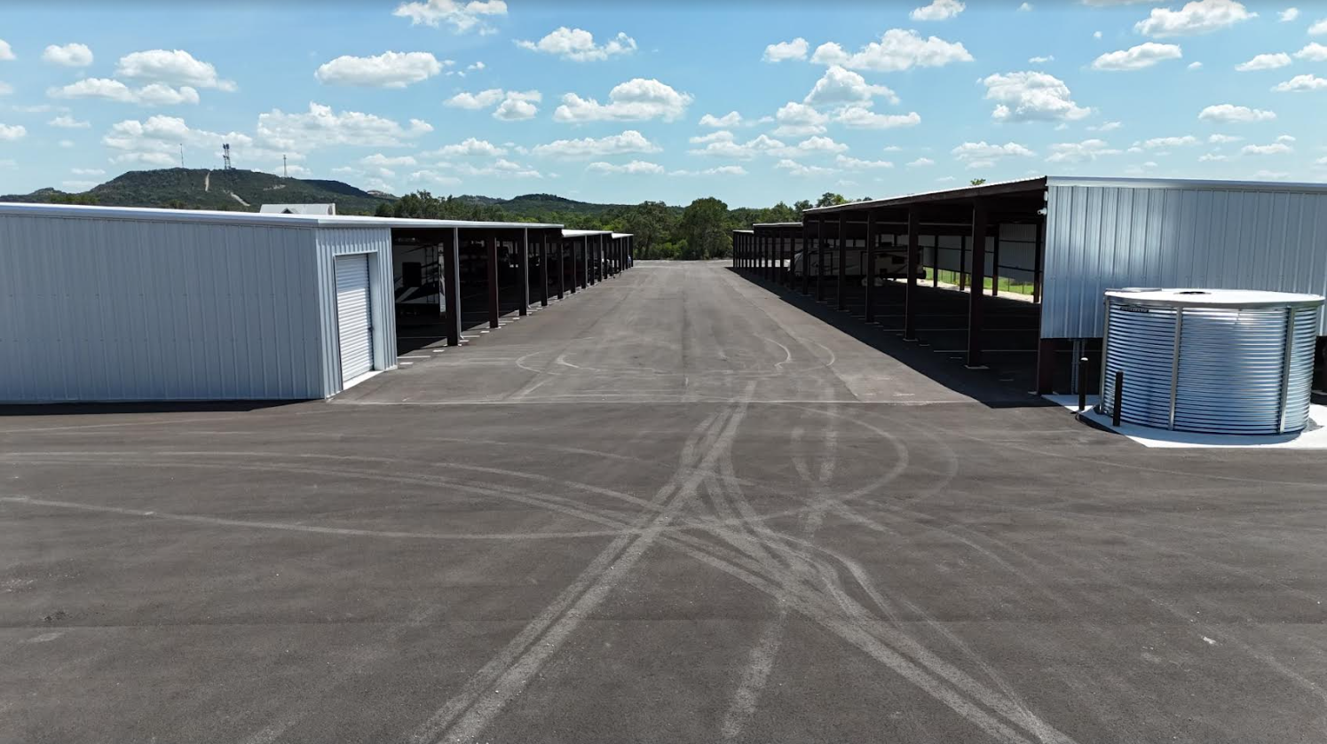 Pink Haus Storage: Outdoor Parking in Bulverde, TX | Pink Haus Storage