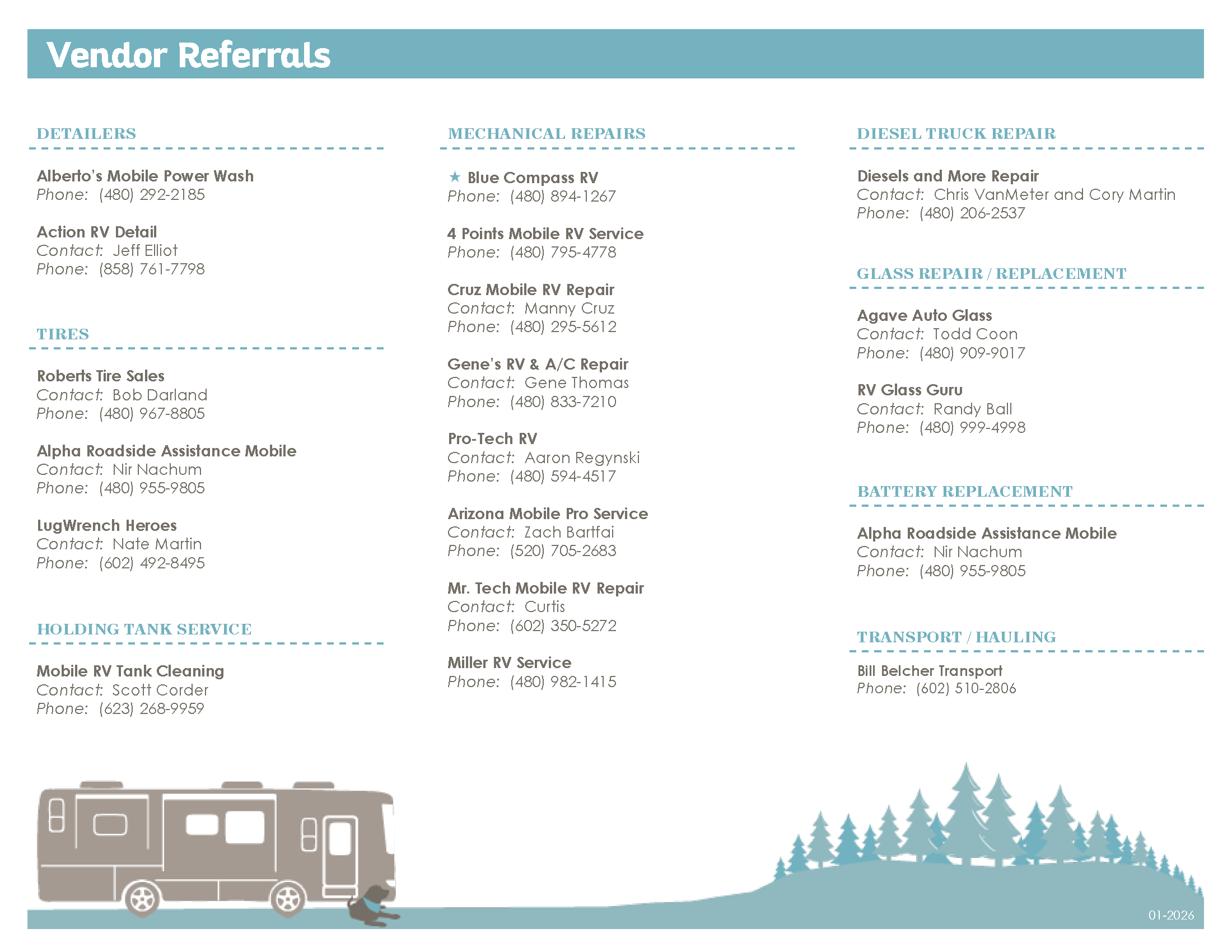 RV & Boat Vendor Referrals Near You | Carefree Storage