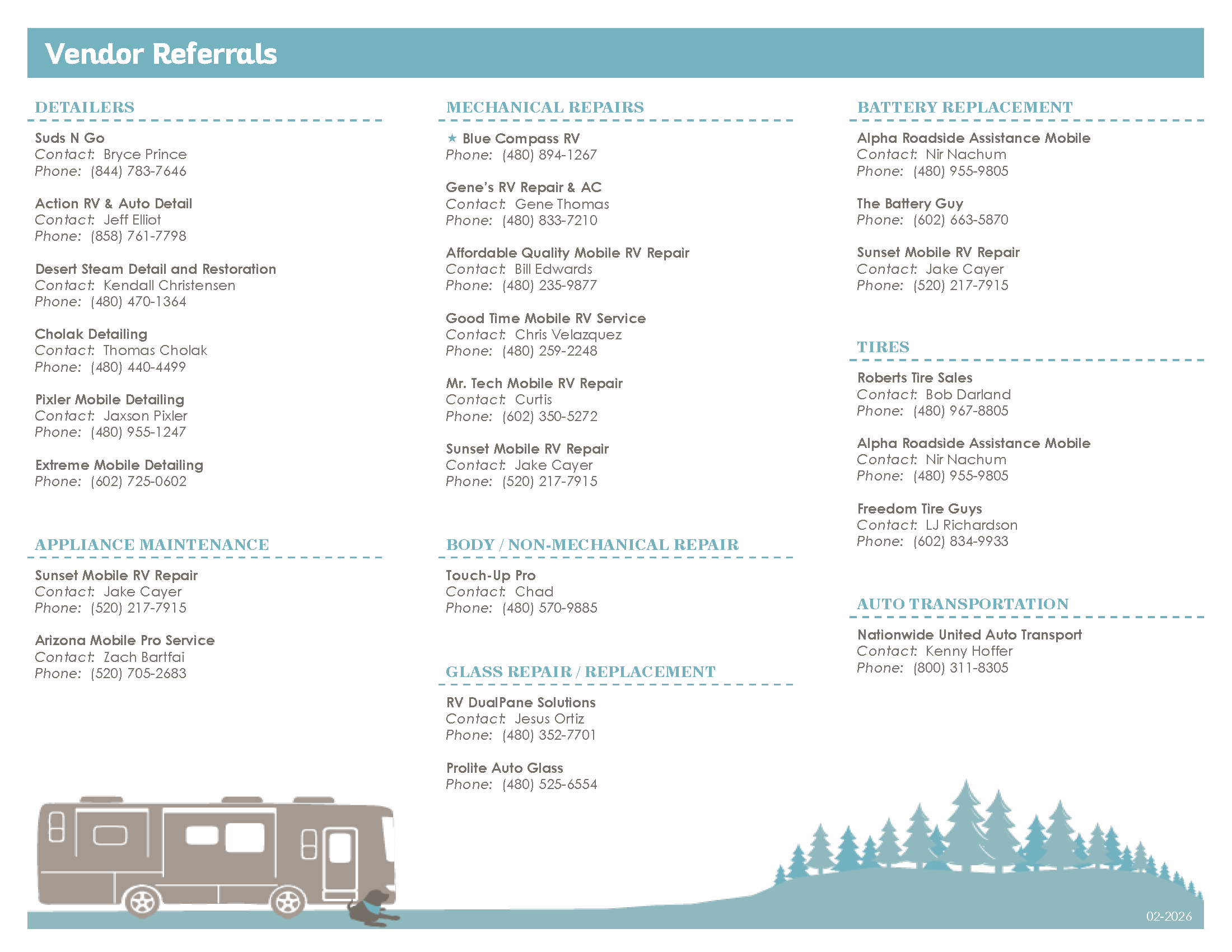 RV & Boat Vendor Referrals Near You | Carefree Storage