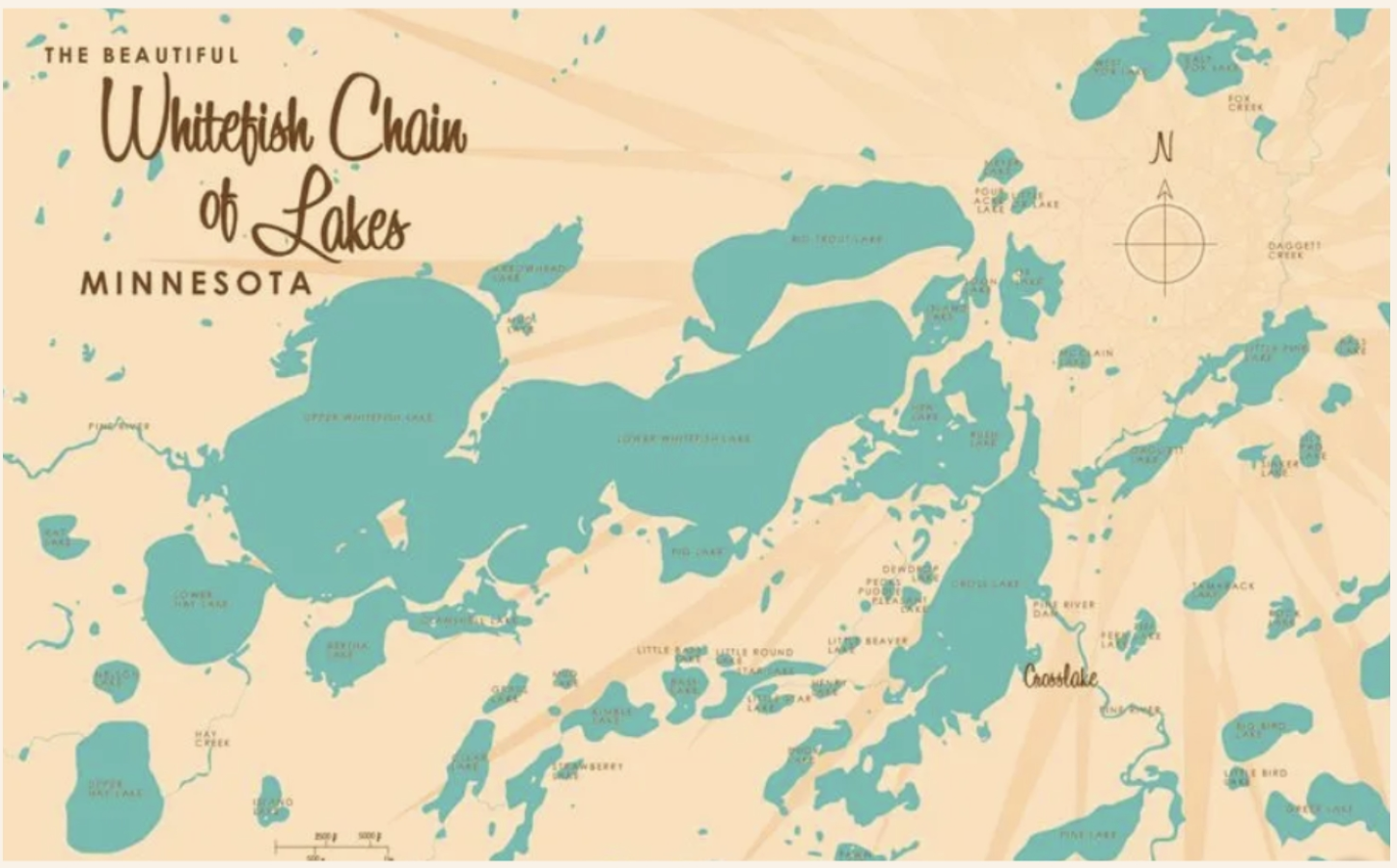 Pontoon Boat Rentals on the Whitefish Chain, MN | Whitefish Pontoon Rentals