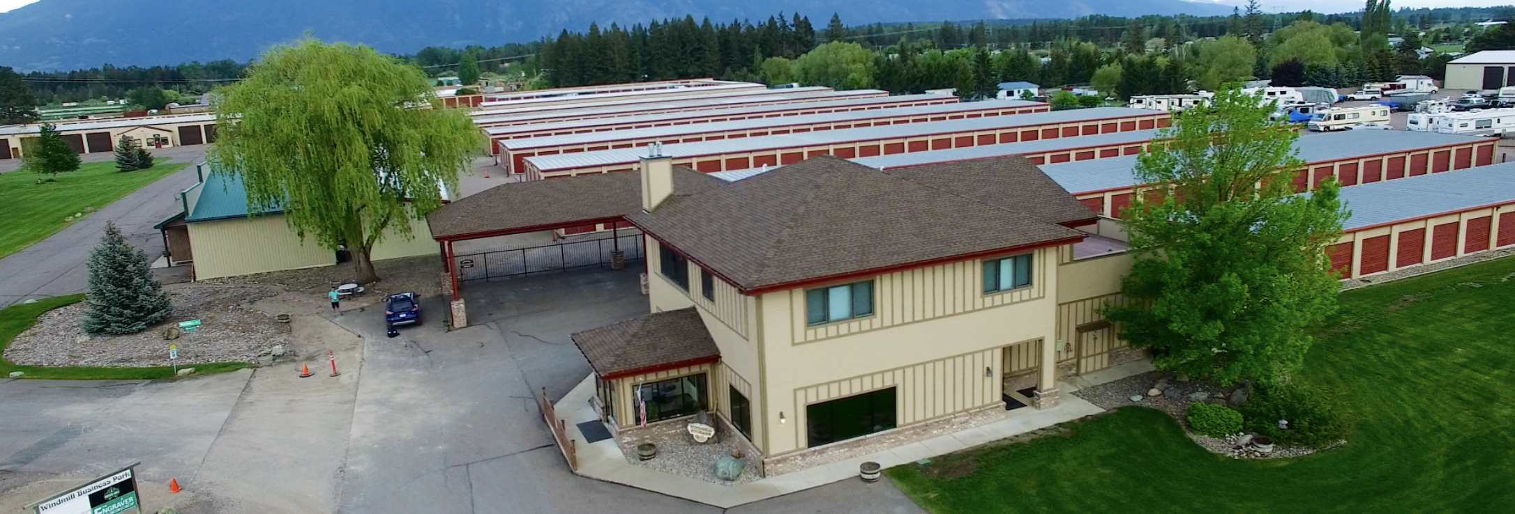 Secure Self Storage & RV/Boat Parking in Columbia Falls, MT | Windmill ...