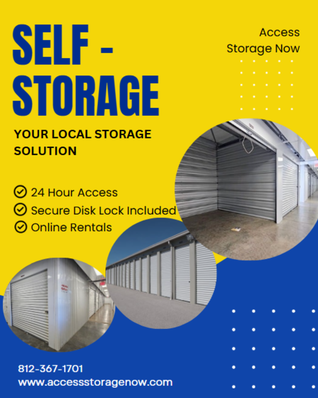Storage During the Summer | Access Storage Now, LLC